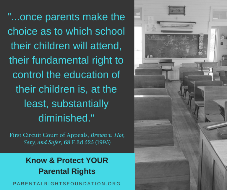 Education & Parental Rights - Parental Rights Foundation