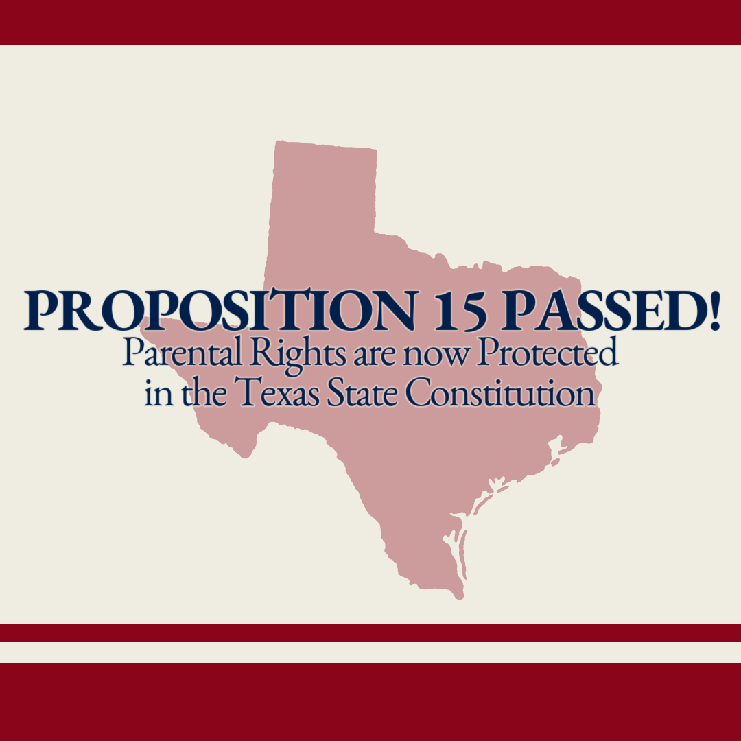 Texas Adopts State Parental Rights Amendment - Parental Rights Foundation